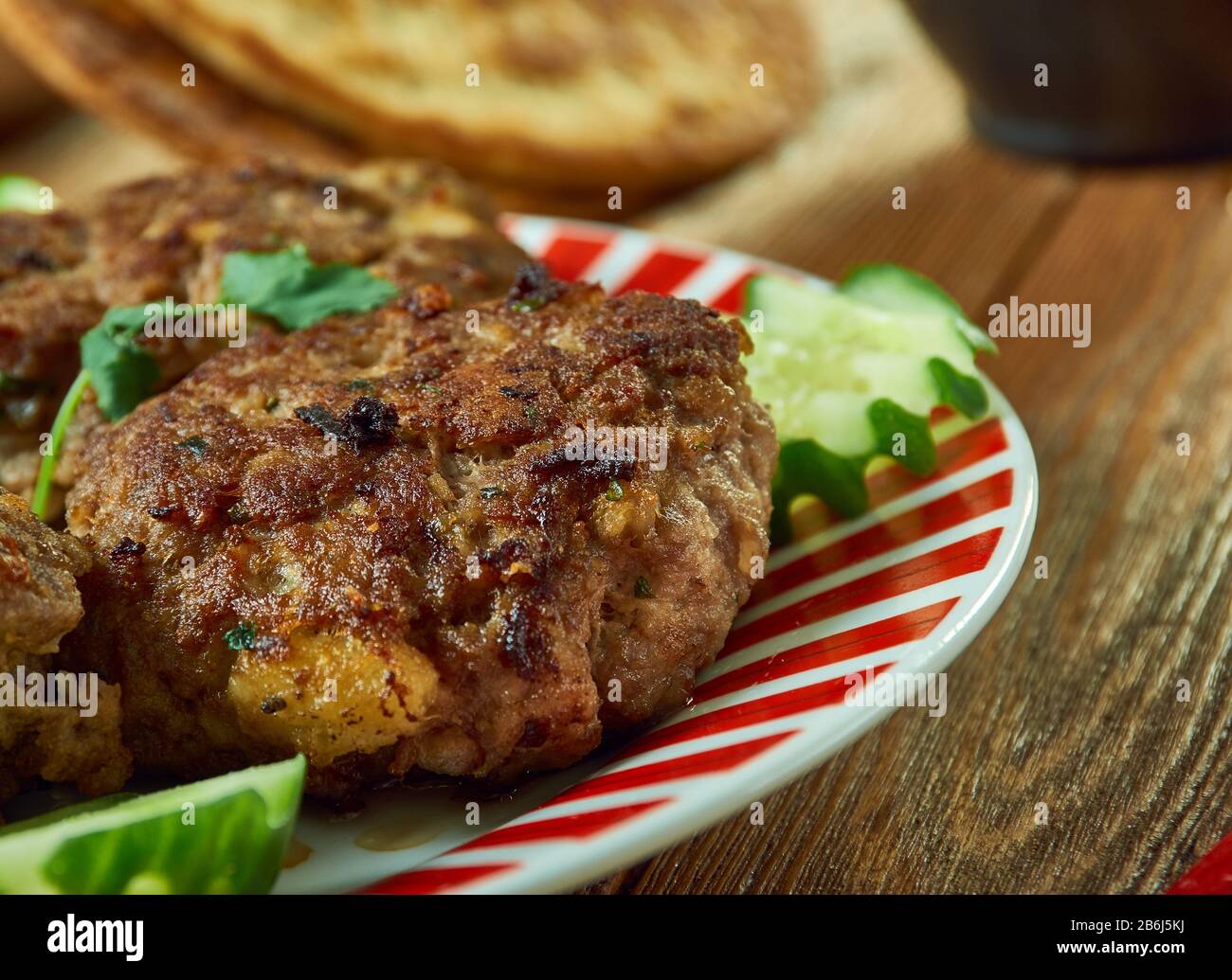 Shami kebab, variety of kebab, originating from the Indian subcontinent ...
