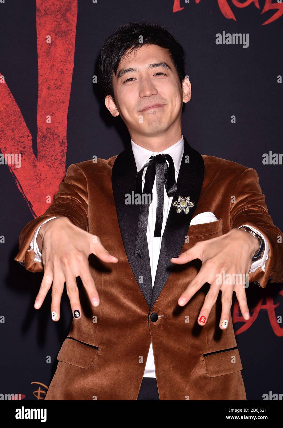 HOLLYWOOD, CA - MARCH 09: Jimmy Wong attends the premiere of Disney's ...
