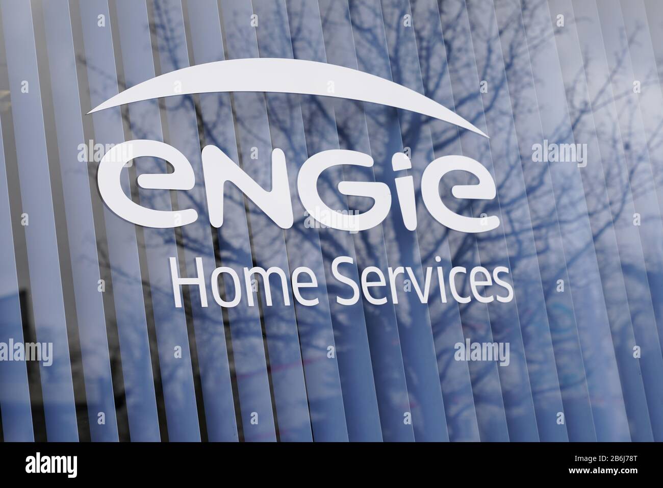 Bordeaux , Aquitaine / France - 02 20 2020 : Engie home services French ...