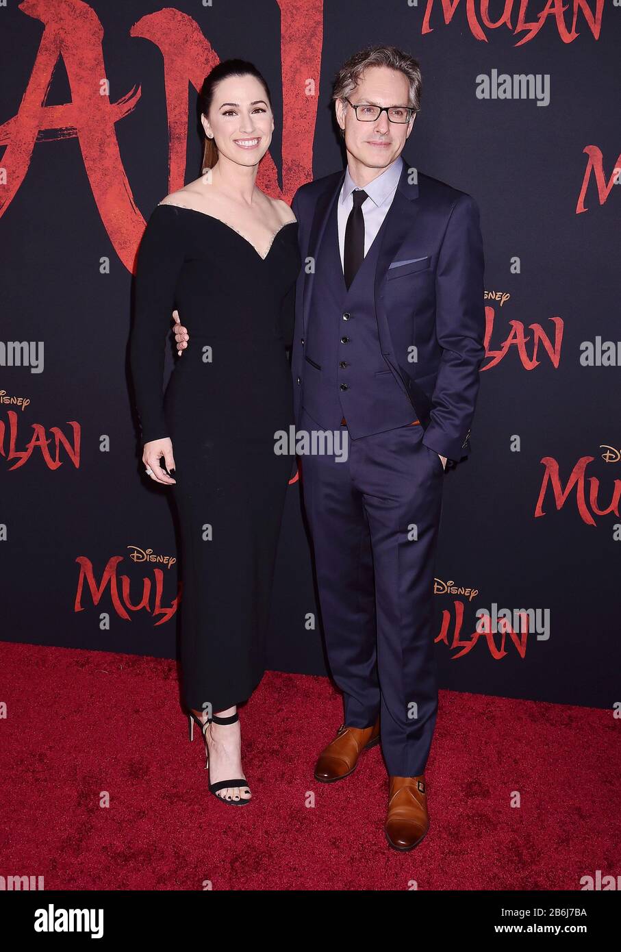 HOLLYWOOD, CA - MARCH 09: Jason Reed (R) and wife attend the premiere ...
