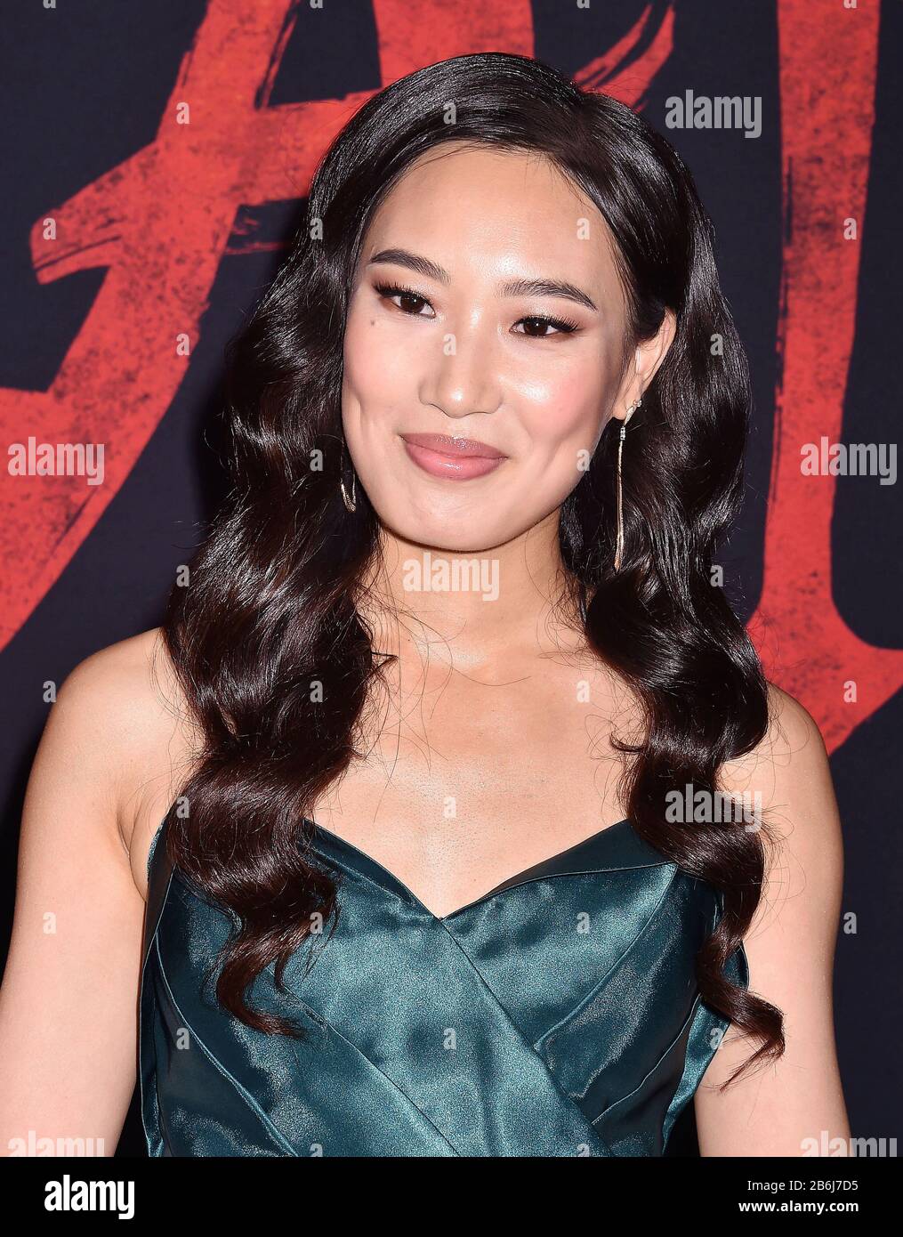 HOLLYWOOD, CA - MARCH 09: Xana Tang attends the premiere of Disney's ...