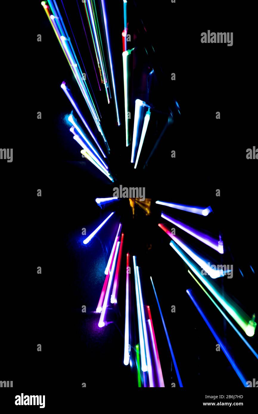 Abstract flash lights Stock Photo - Alamy