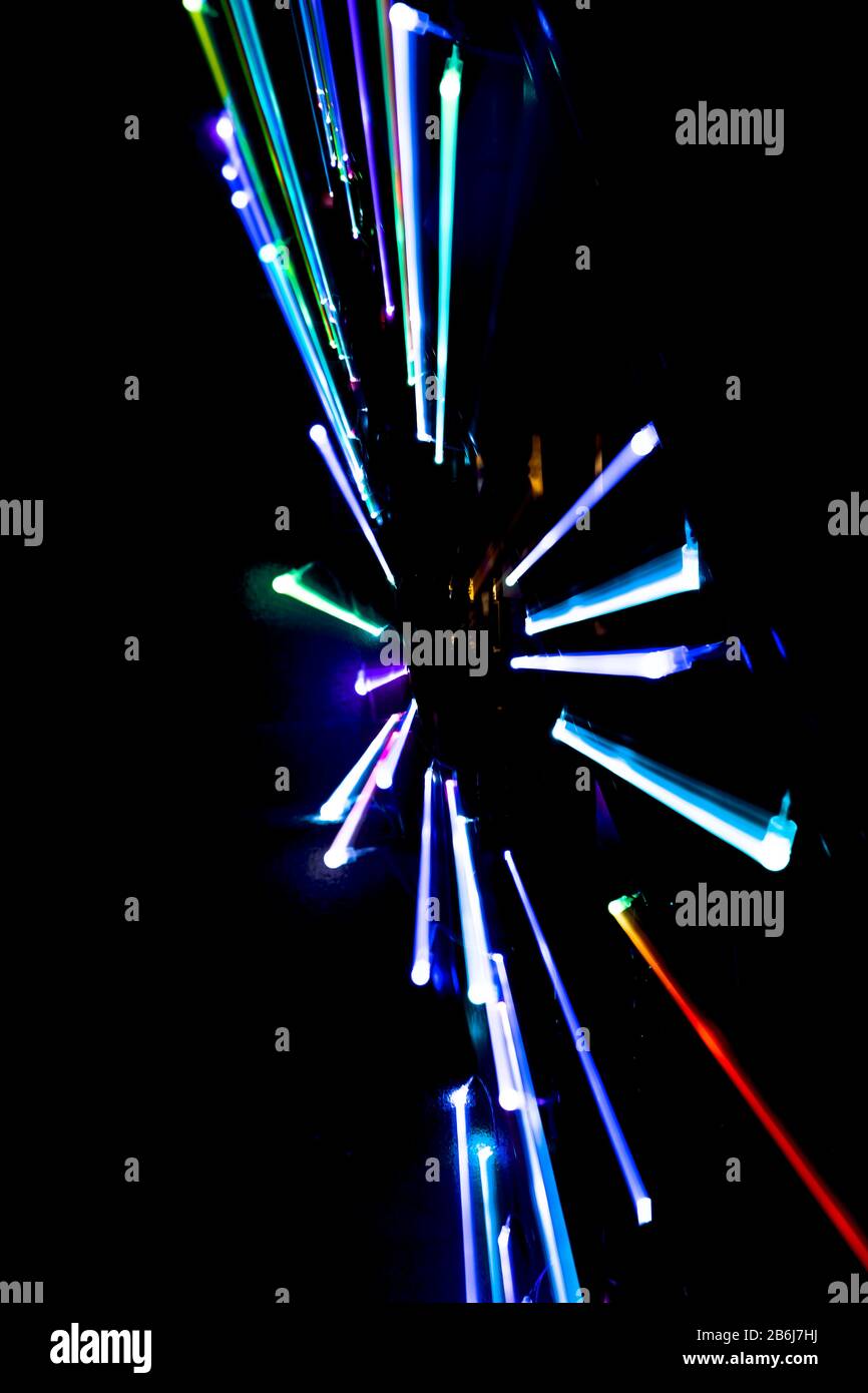Abstract flash lights Stock Photo - Alamy