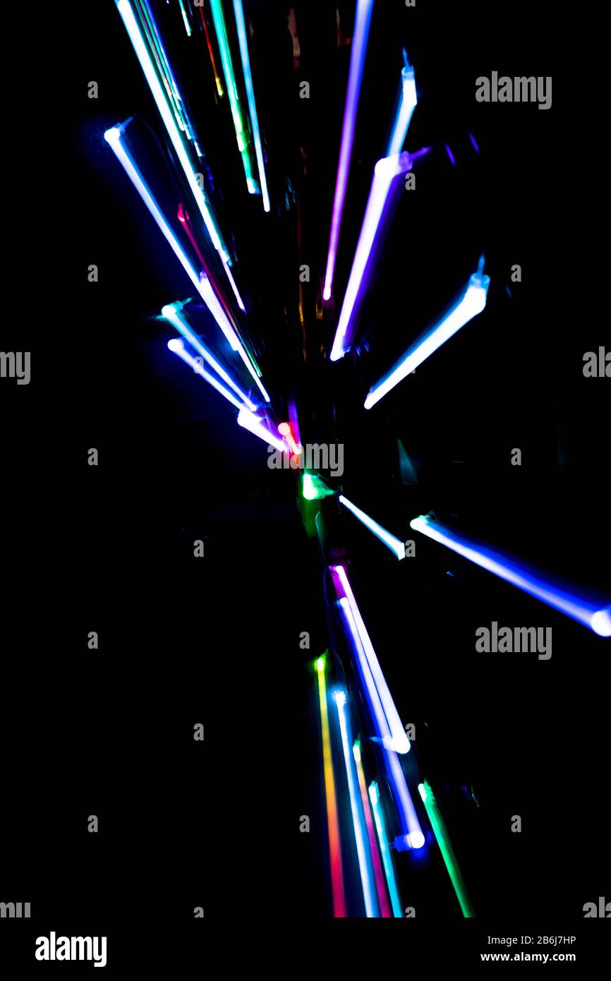 Abstract flash lights Stock Photo - Alamy