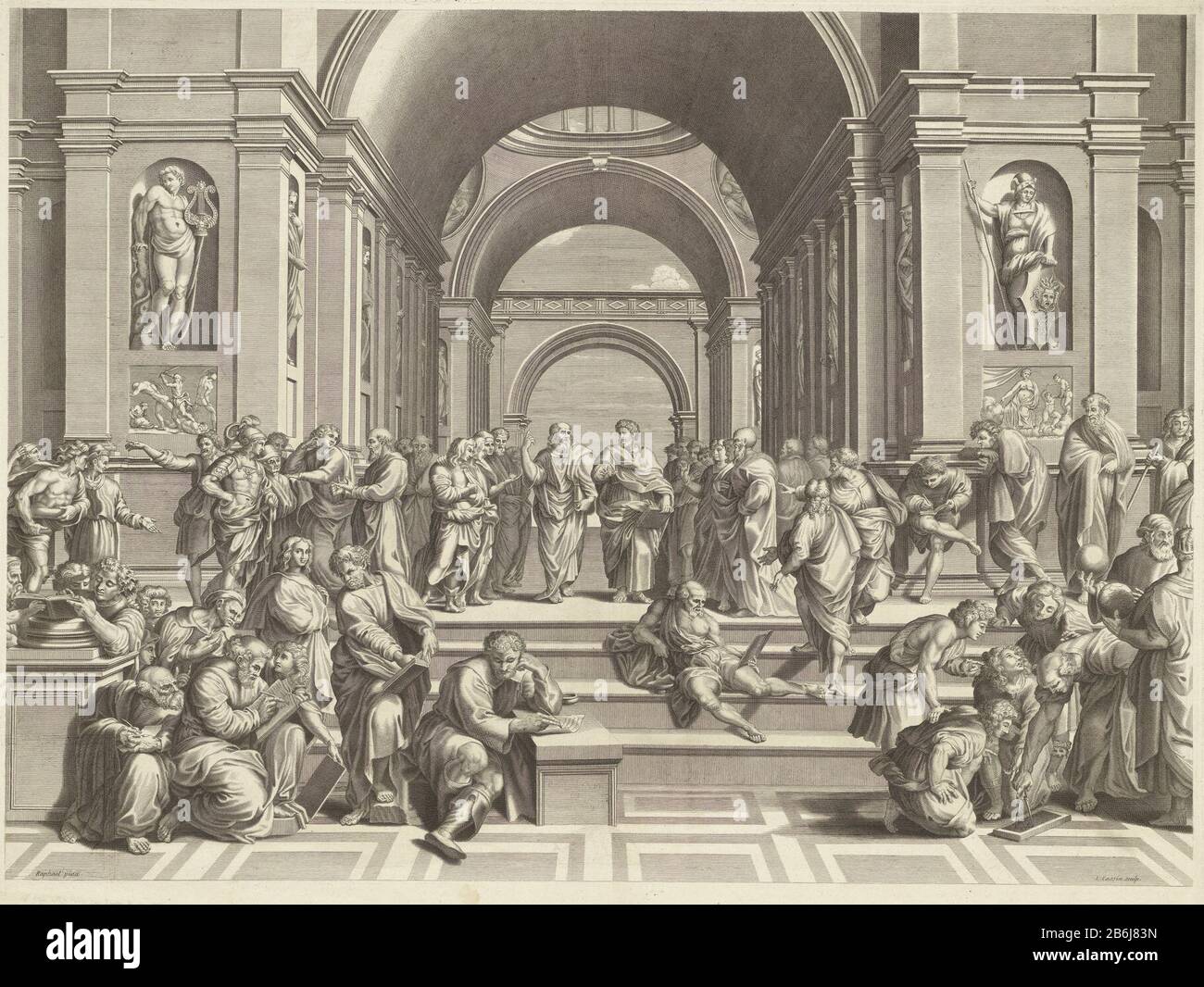 The School of Athens, Raphaël Property Type: picture Item number: RP-P ...