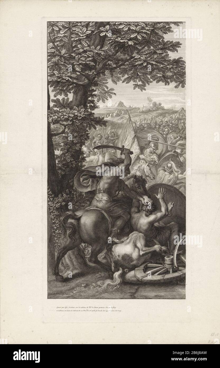 Alexander The Great Confronts Darius Iii At The Battle Of Issus