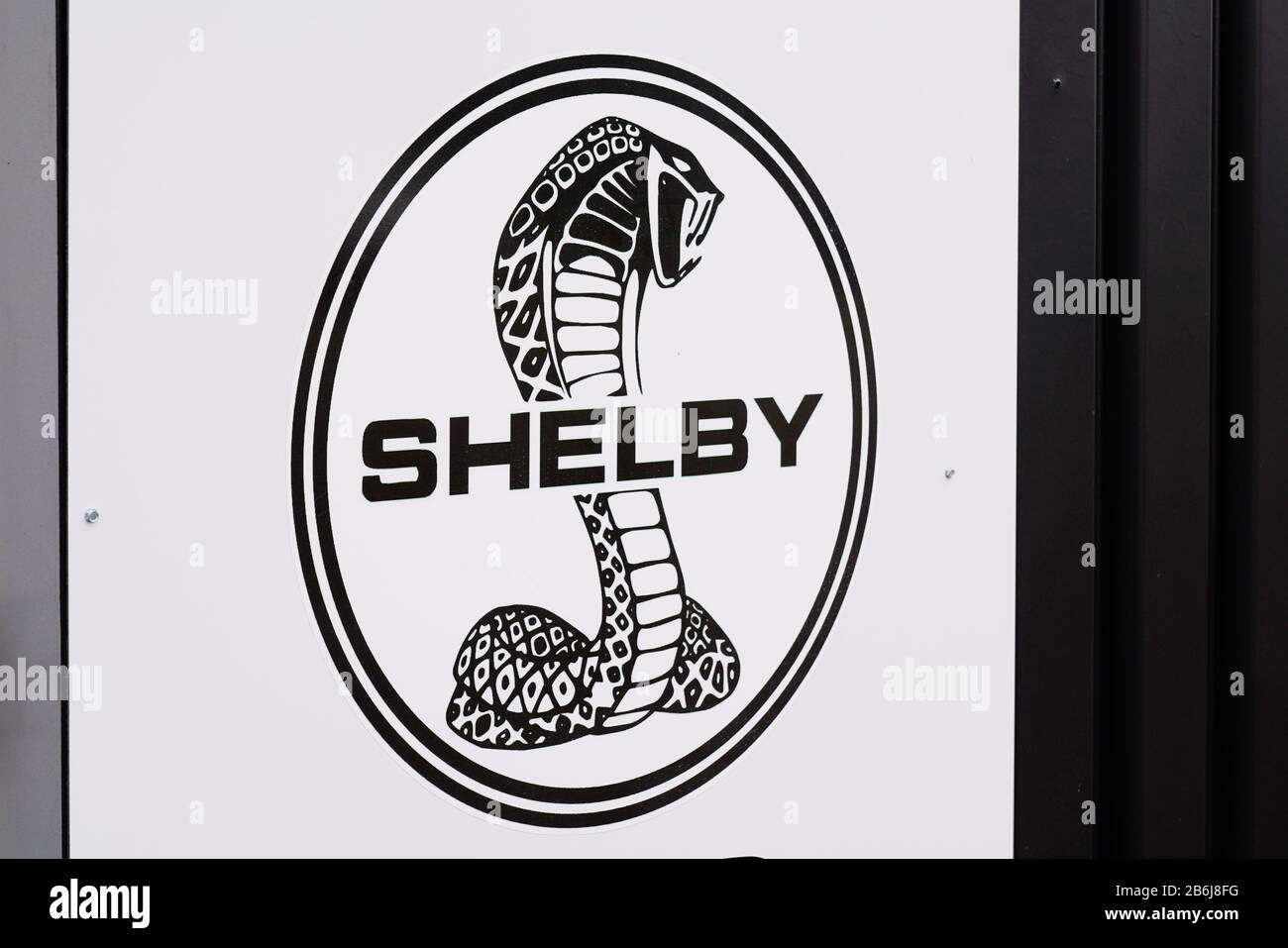 Shelby logo hi-res stock photography and images - Alamy