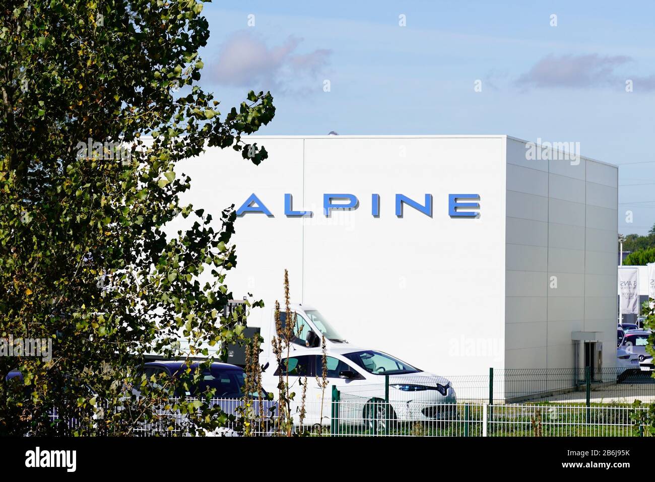 Bordeaux , Aquitaine / France - 10 27 2019 : Alpine A110 dealership ...