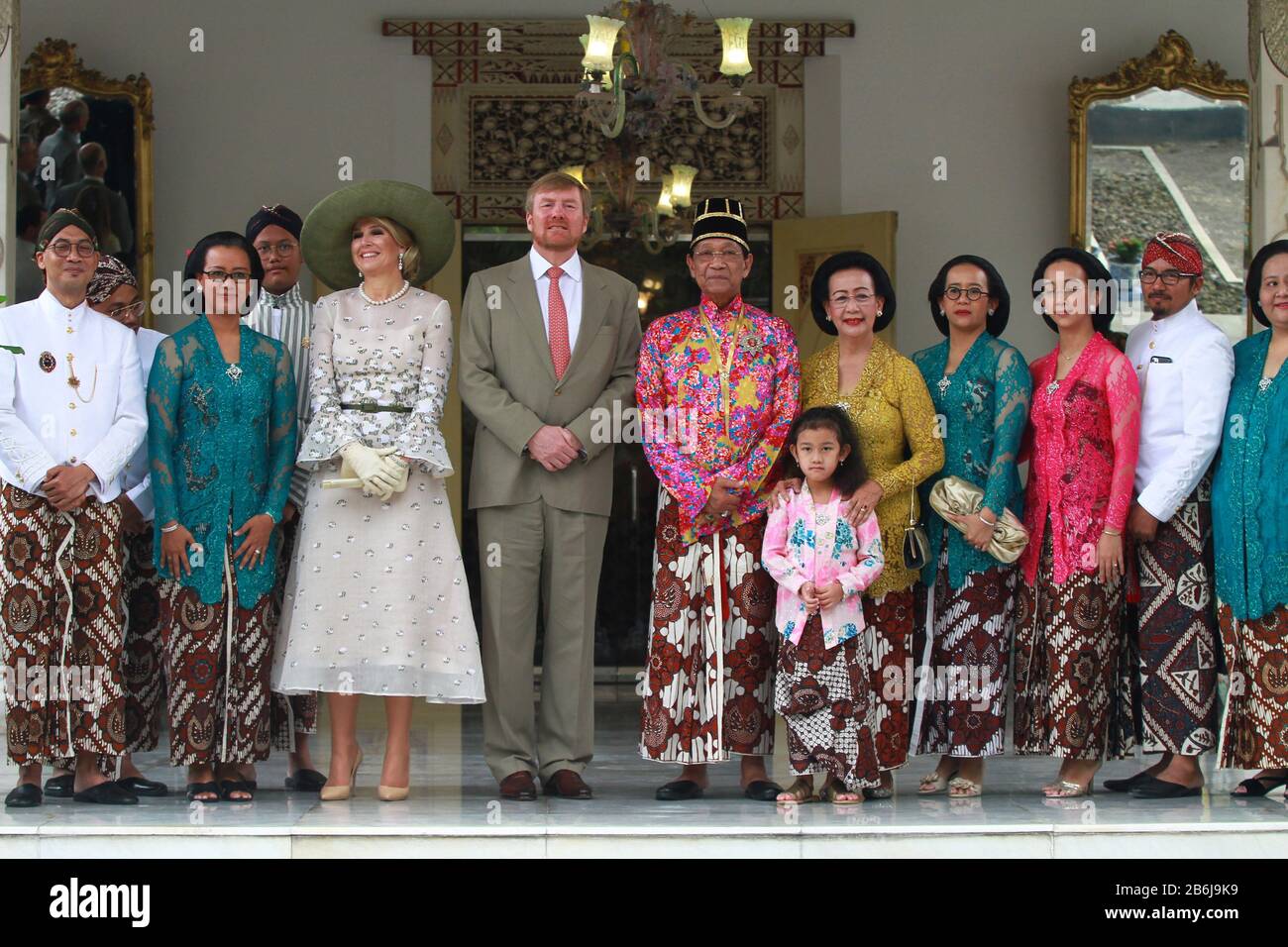 Yogyakarta, Indonesia. 11th Mar, 2020. The Dutch King Willem Alexander ...