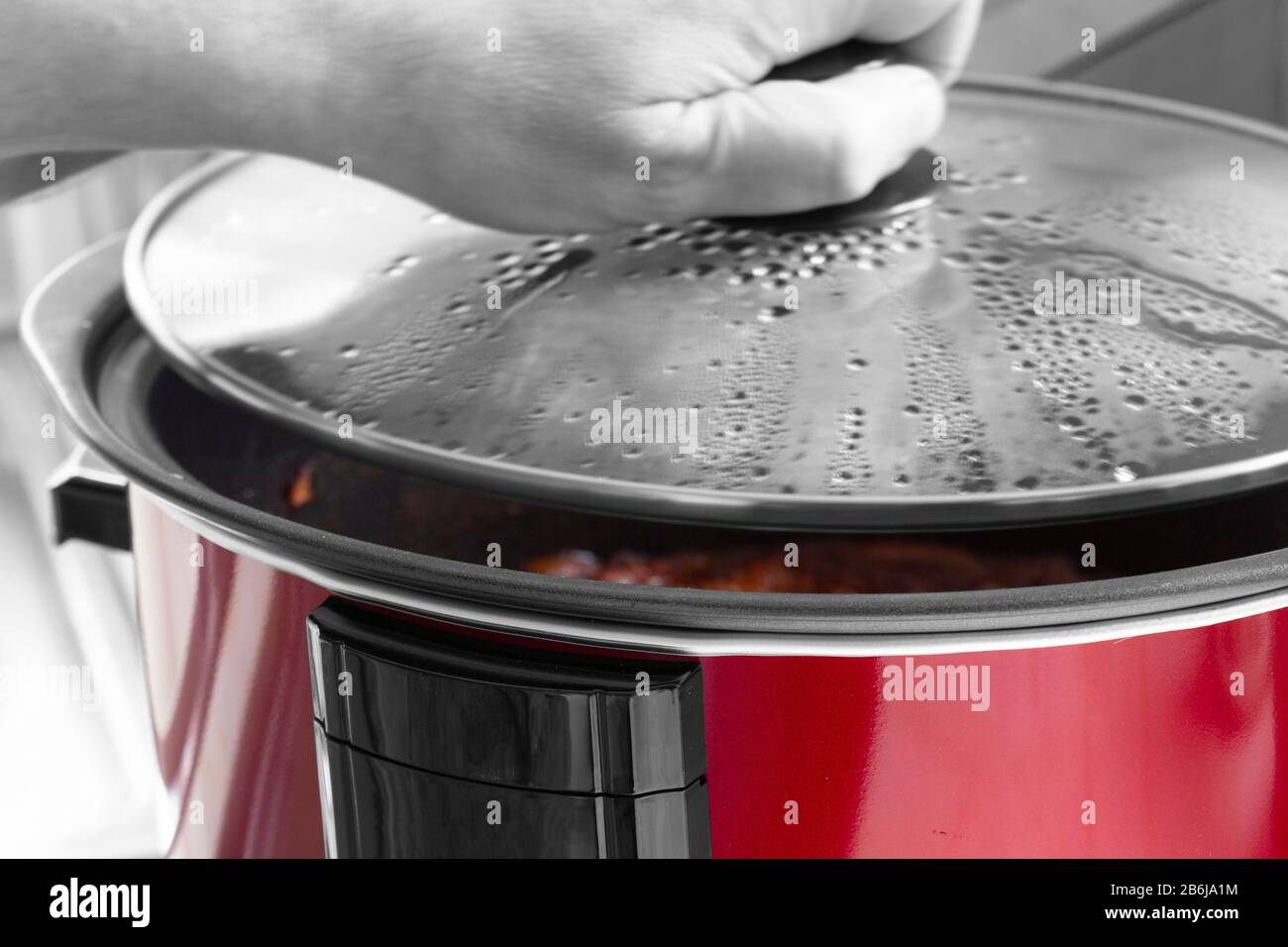 Pressure cooker lid hi-res stock photography and images - Alamy