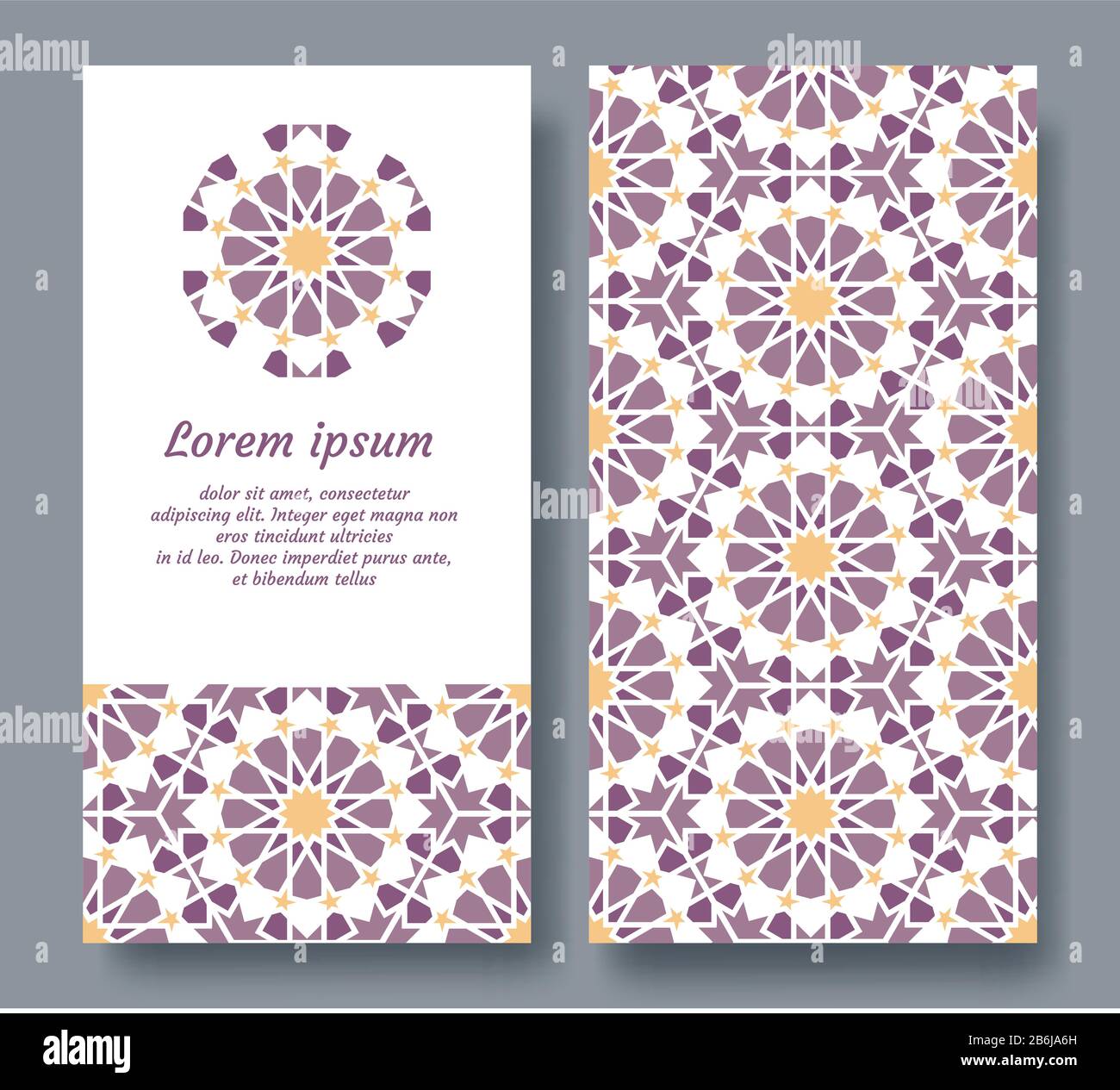 Arabic card for invitation, celebration Stock Vector Image & Art - Alamy