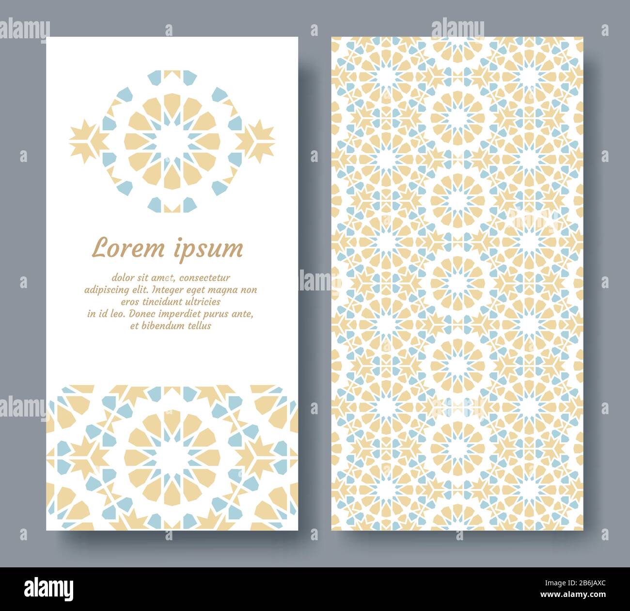 Arabic card for invitation, celebration Stock Vector Image & Art - Alamy
