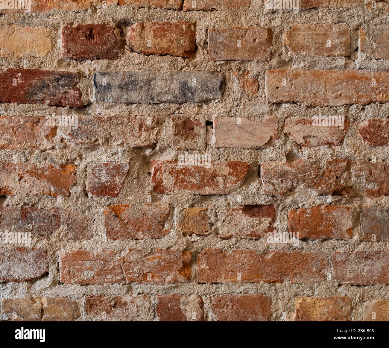 old brick wall in Polish house in Warsaw Stock Photo - Alamy
