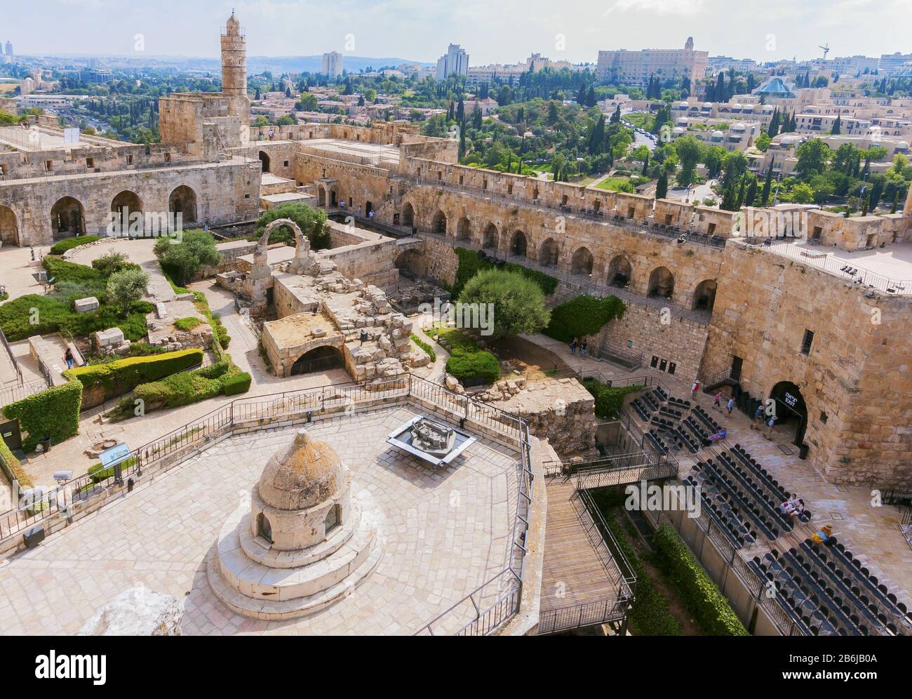 Tower of David is so named because Byzantine Christians believed the ...