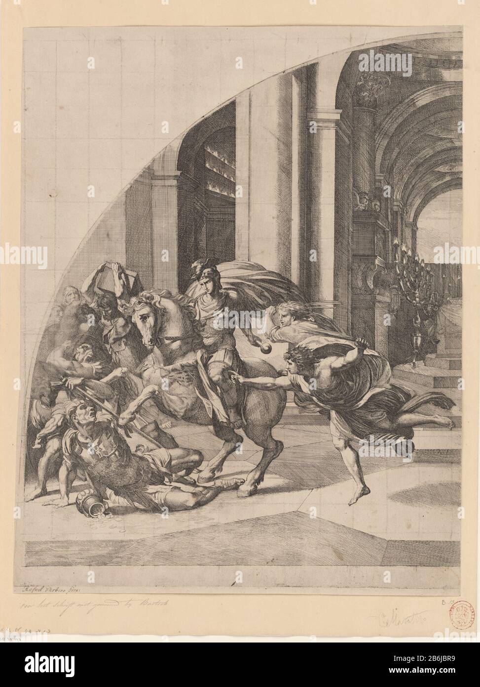 Heliodorus driven from the temple hi-res stock photography and images ...