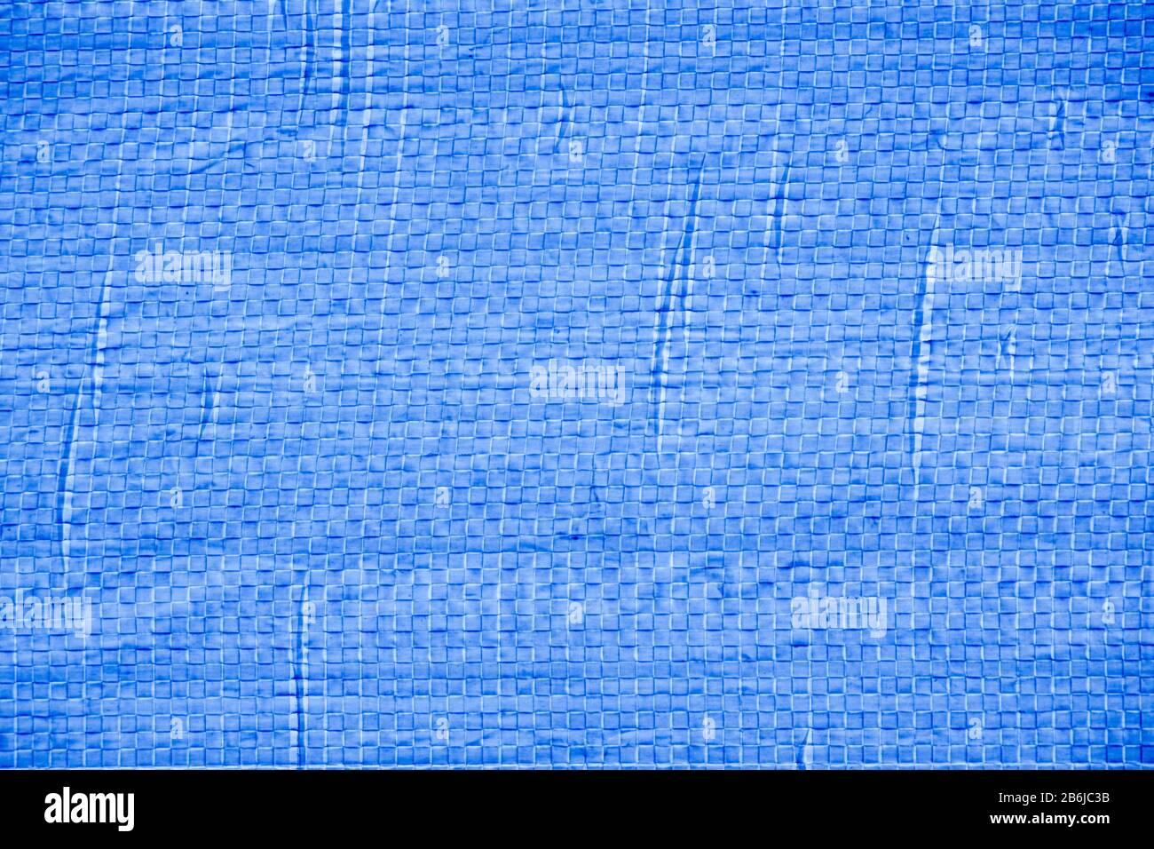 blue plastic canvas background texture Stock Photo - Alamy