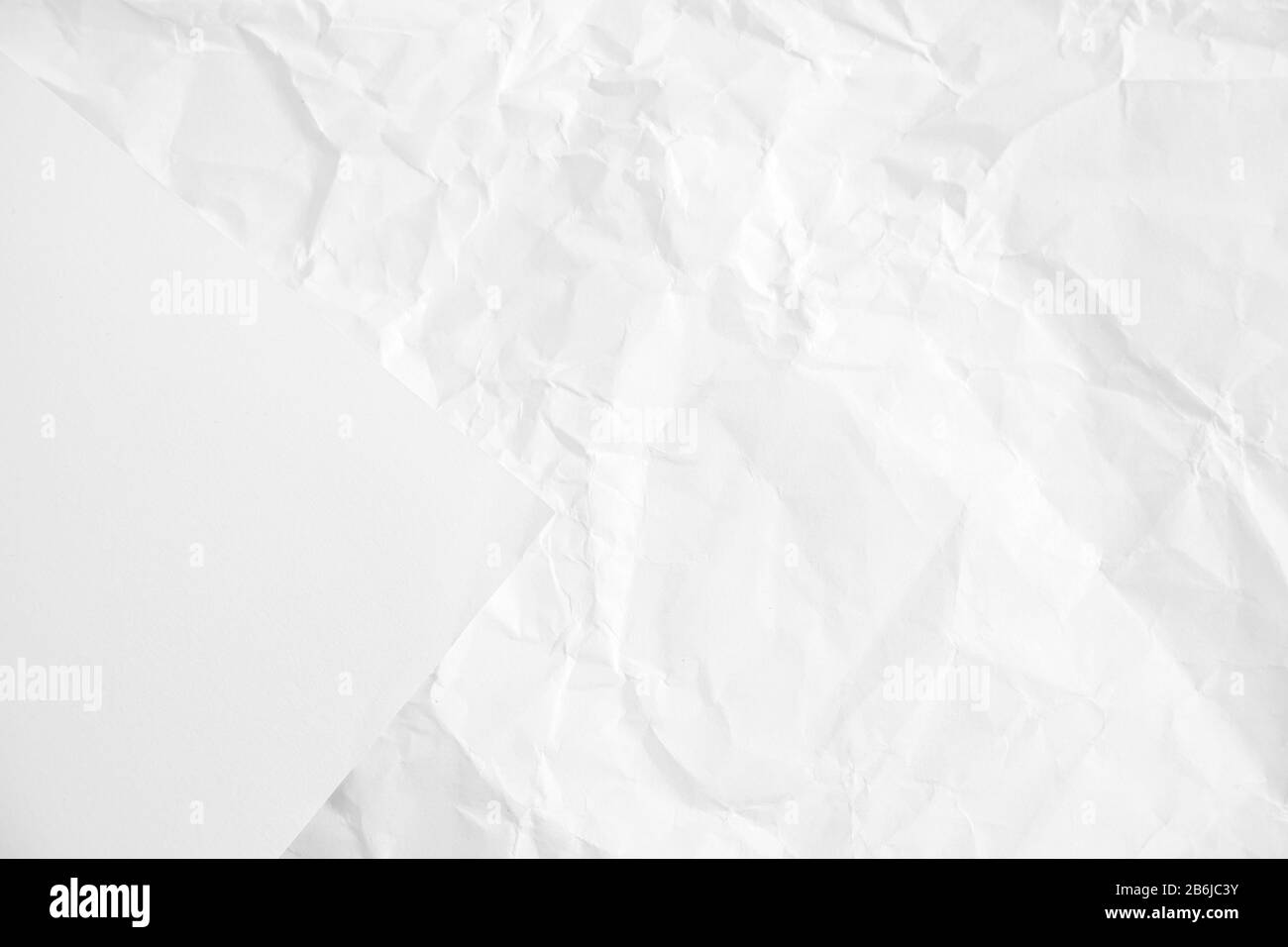 White creased paper texture background Stock Photo - Alamy