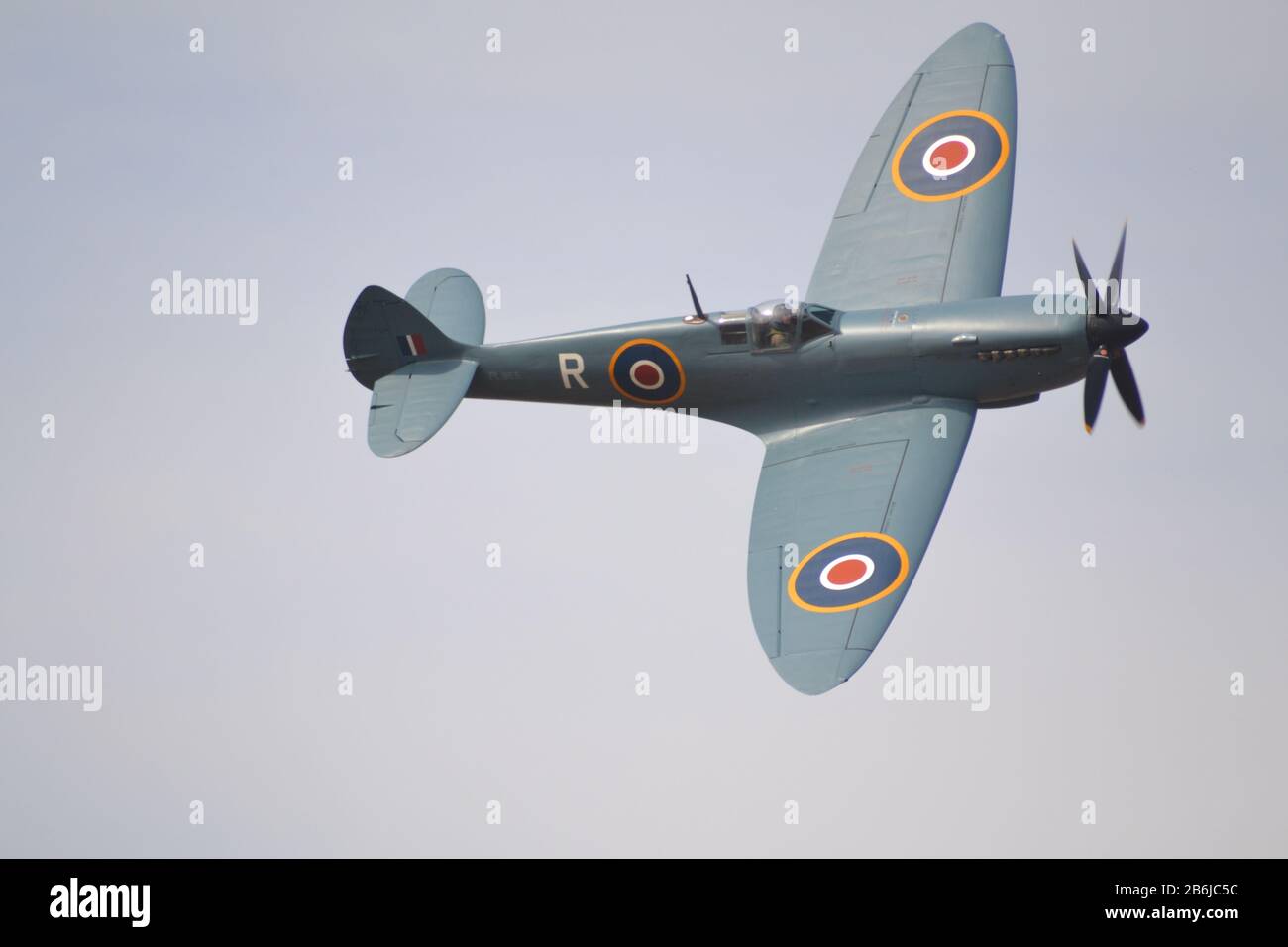 Spitfire pilot wwii hi-res stock photography and images - Alamy