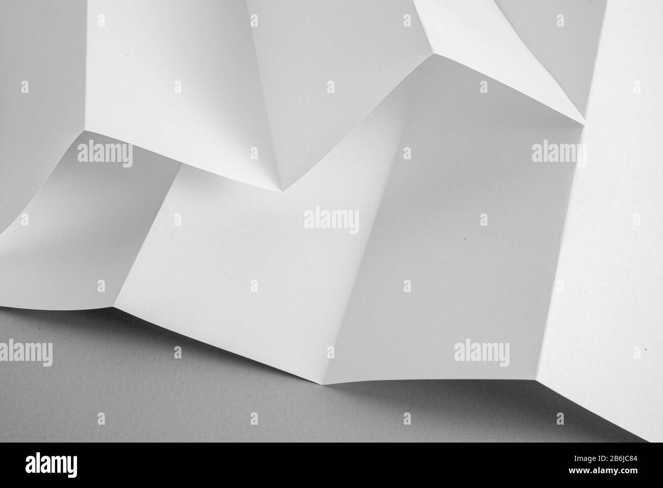 fold white paper sheets background texture for design Stock Photo - Alamy