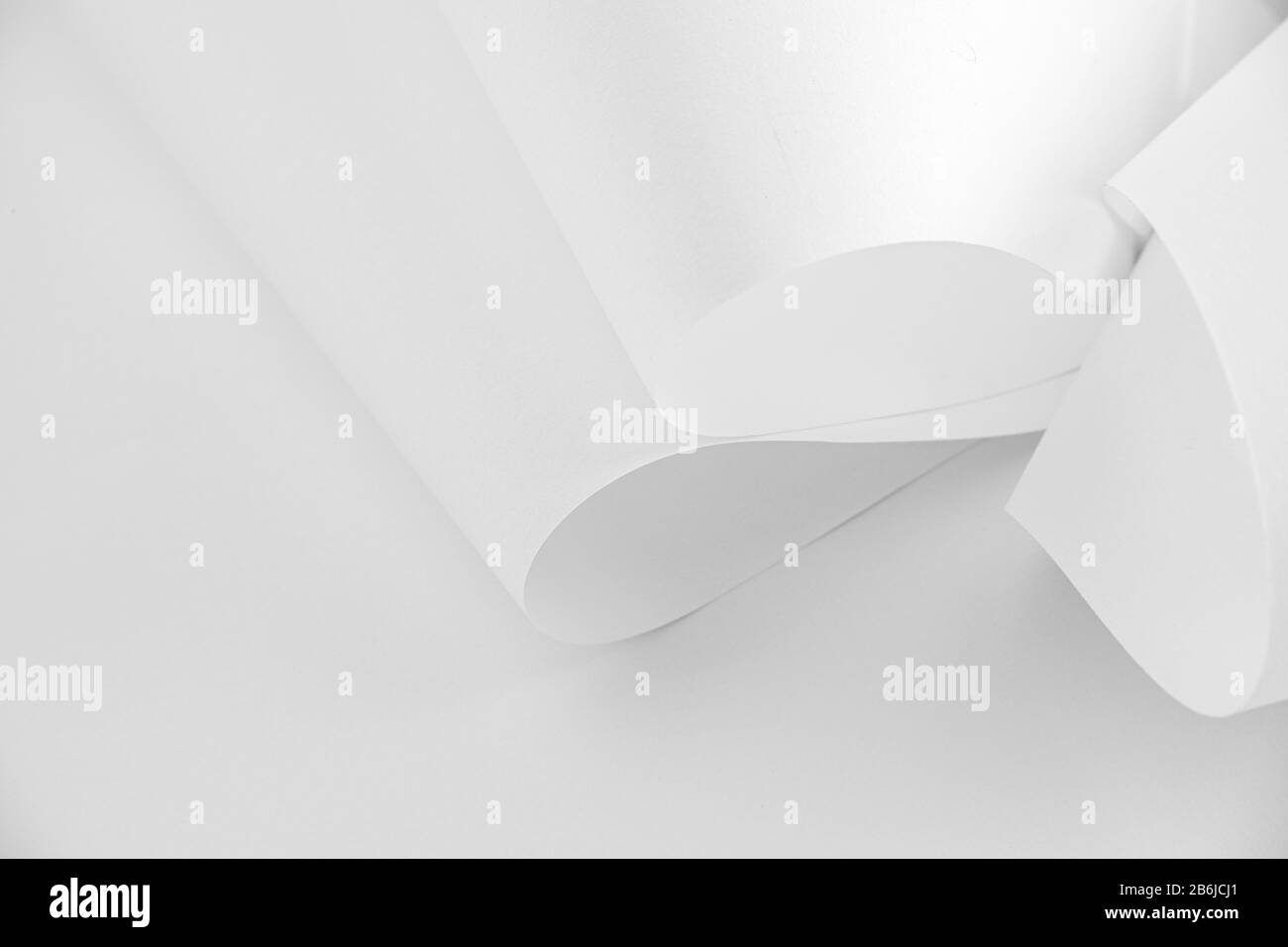 fold white paper sheets background texture for design Stock Photo - Alamy