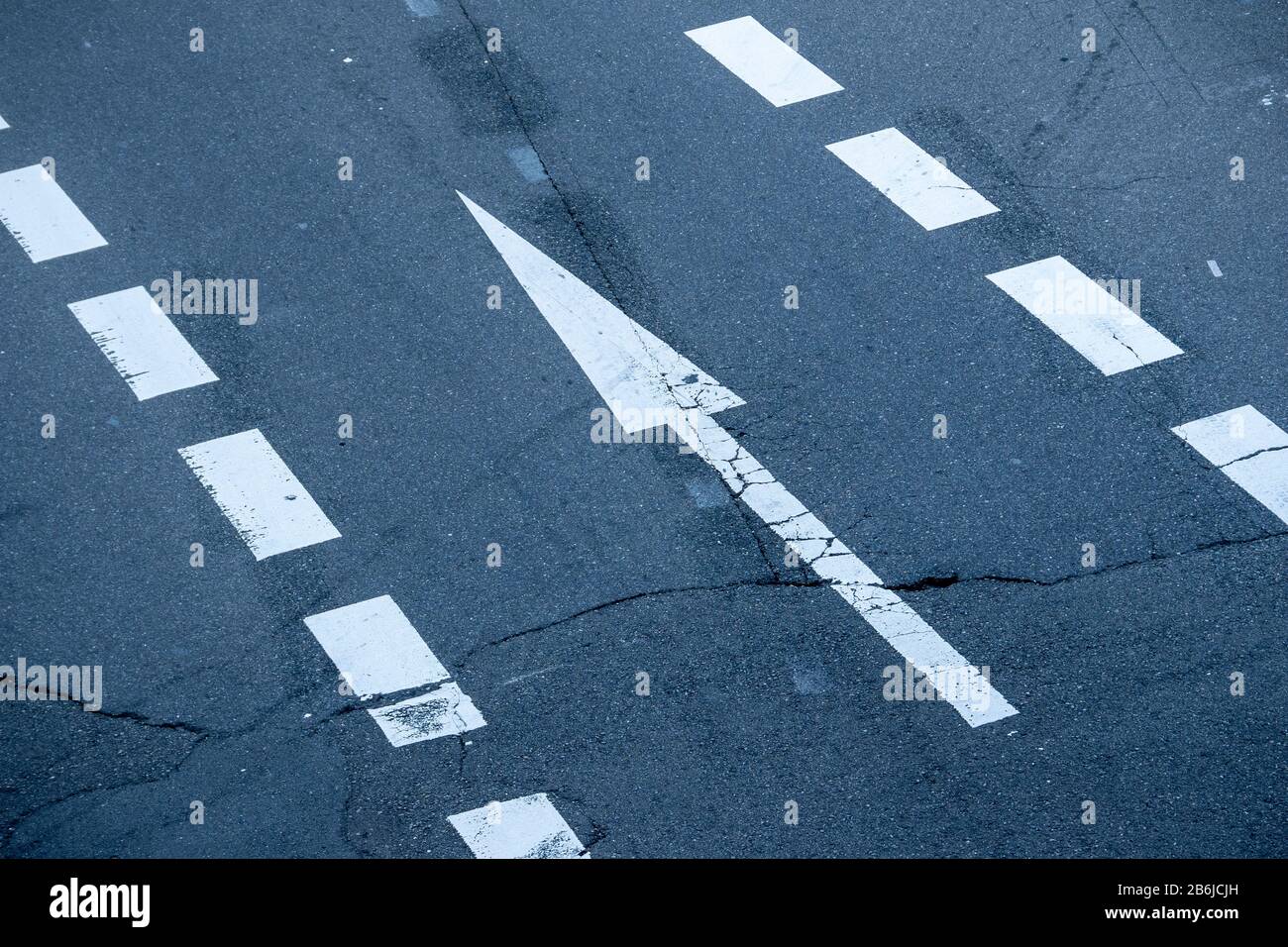 abstract background address road with arrow and symbols Stock Photo - Alamy