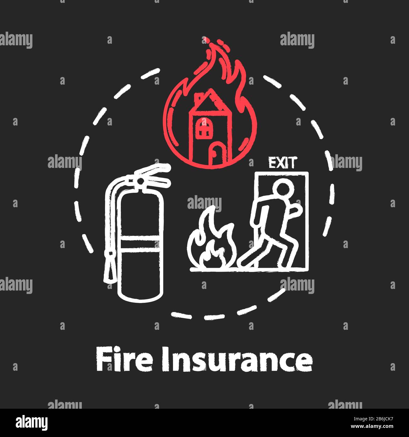 House damage effect Stock Vector Images - Alamy