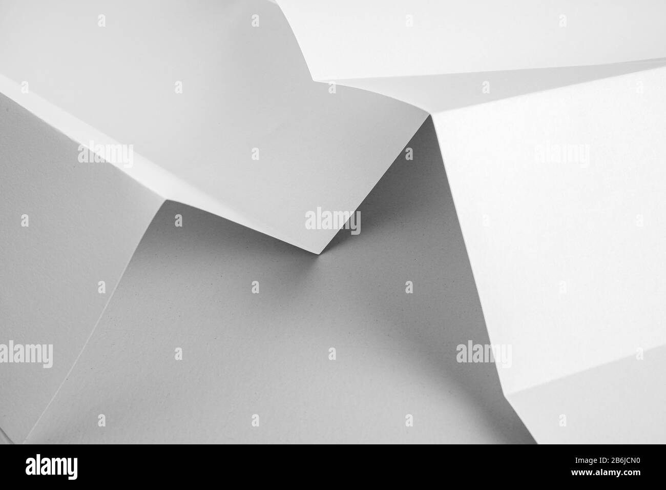 fold white paper sheets background texture for design Stock Photo - Alamy
