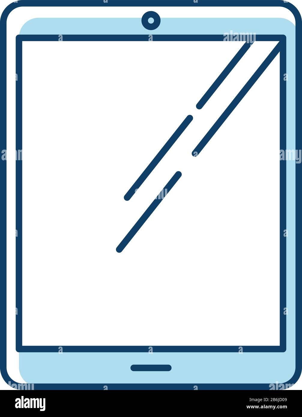 Reading an ereader Stock Vector Images - Alamy