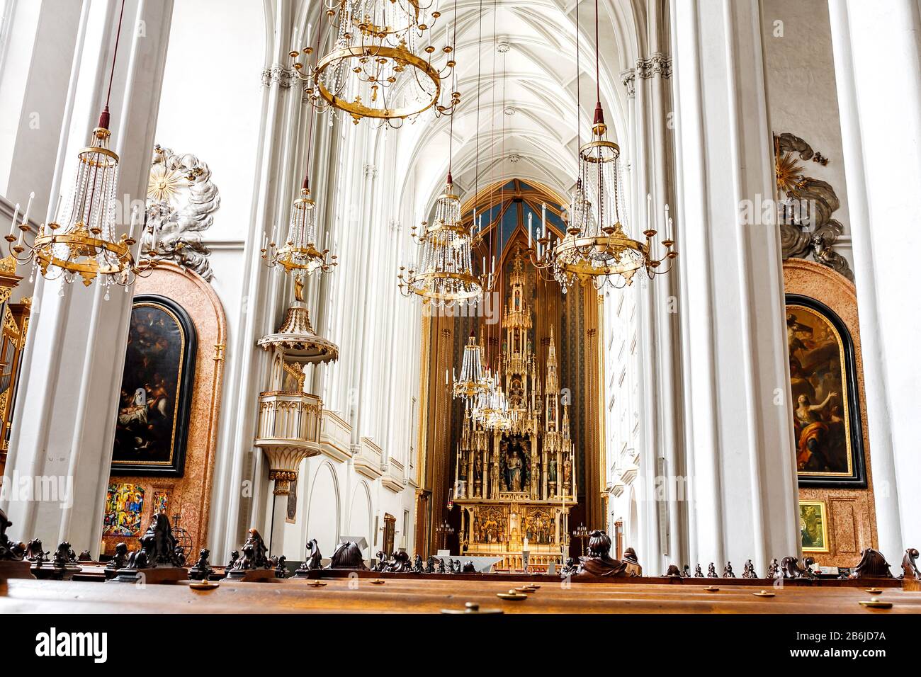 Viennese gothic architecture hi-res stock photography and images - Alamy