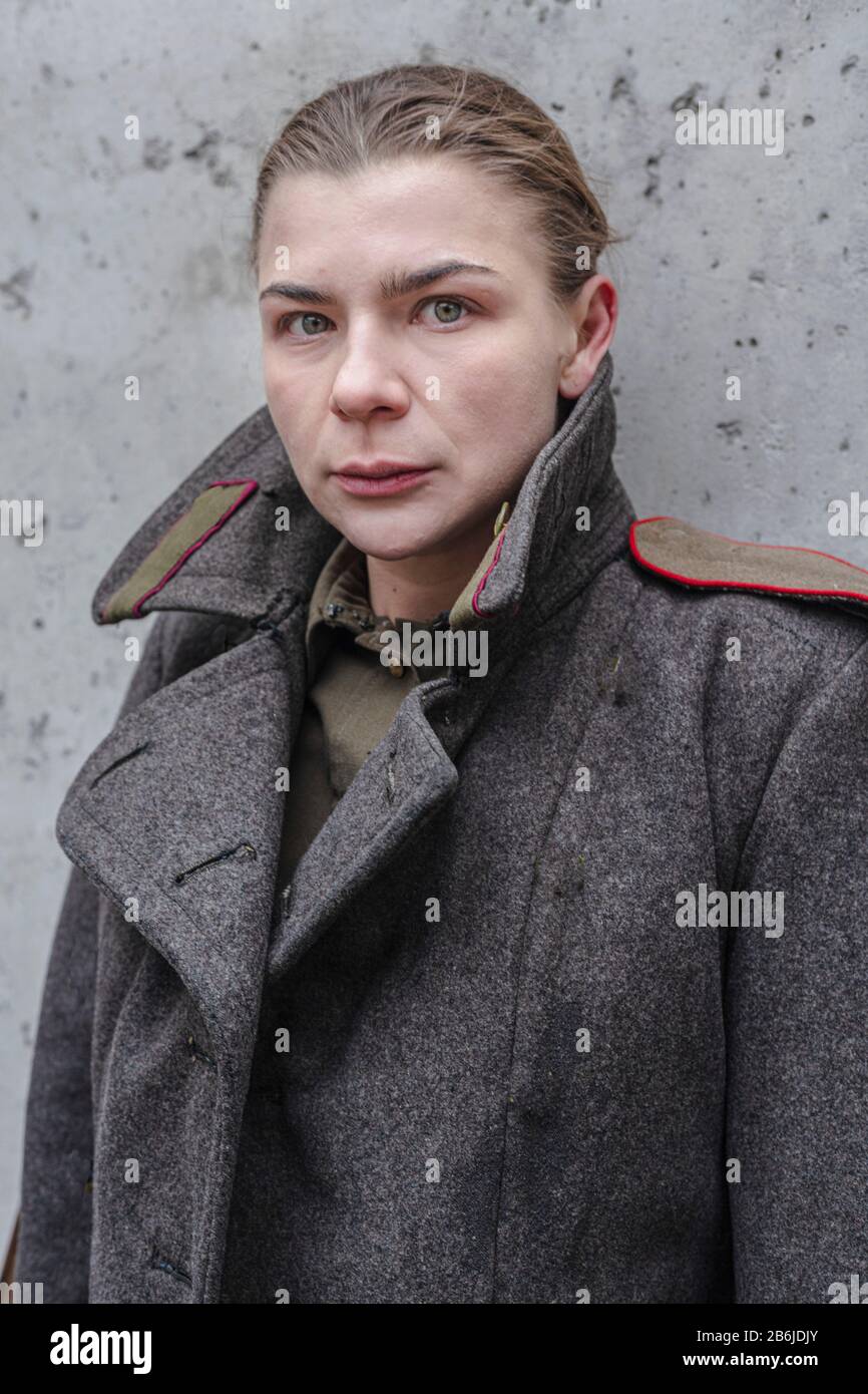 Soviet woman soldier 1943 hi-res stock photography and images - Alamy