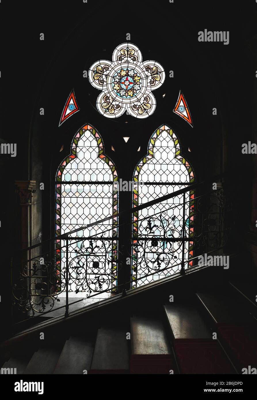 Vienna austria stained glass window hi-res stock photography and images ...