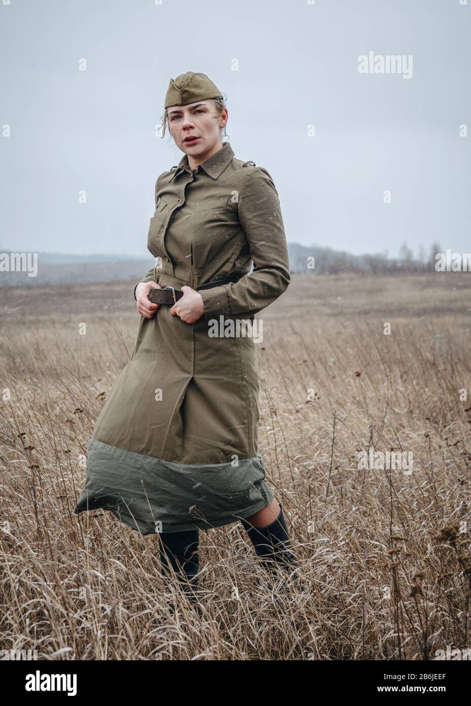 Soviet Woman Soldier 1943 High Resolution Stock Photography and Images ...
