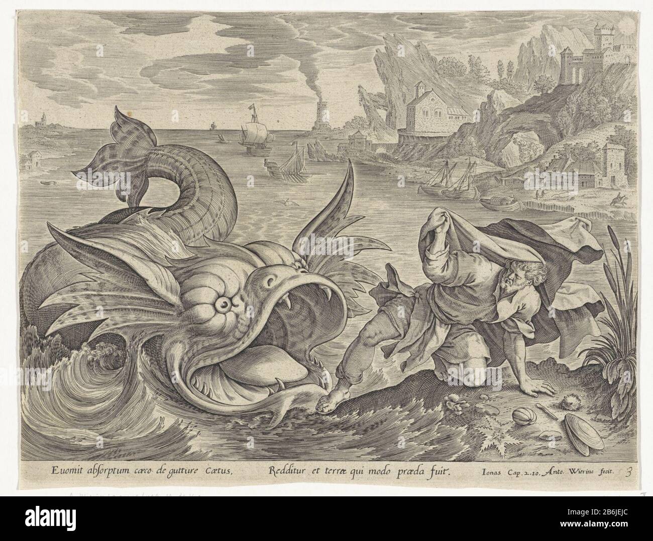 The fish spit Jonah out on the land of Jonah History (series title ...