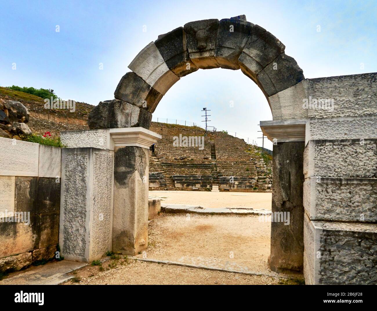 The most important archaeological site of eastern macedonia hi-res ...