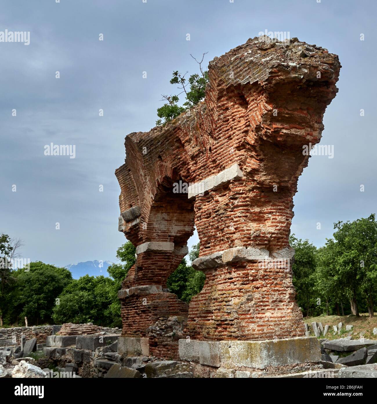 The most important archaeological site of eastern macedonia hi-res ...