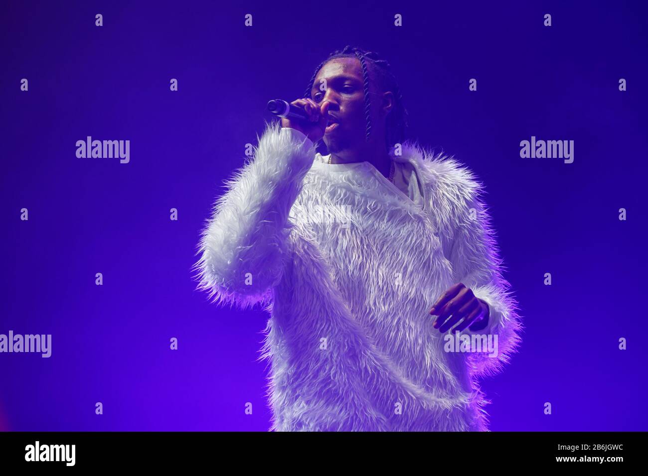 Swiss rapper Comme1Flocon Stock Photo - Alamy