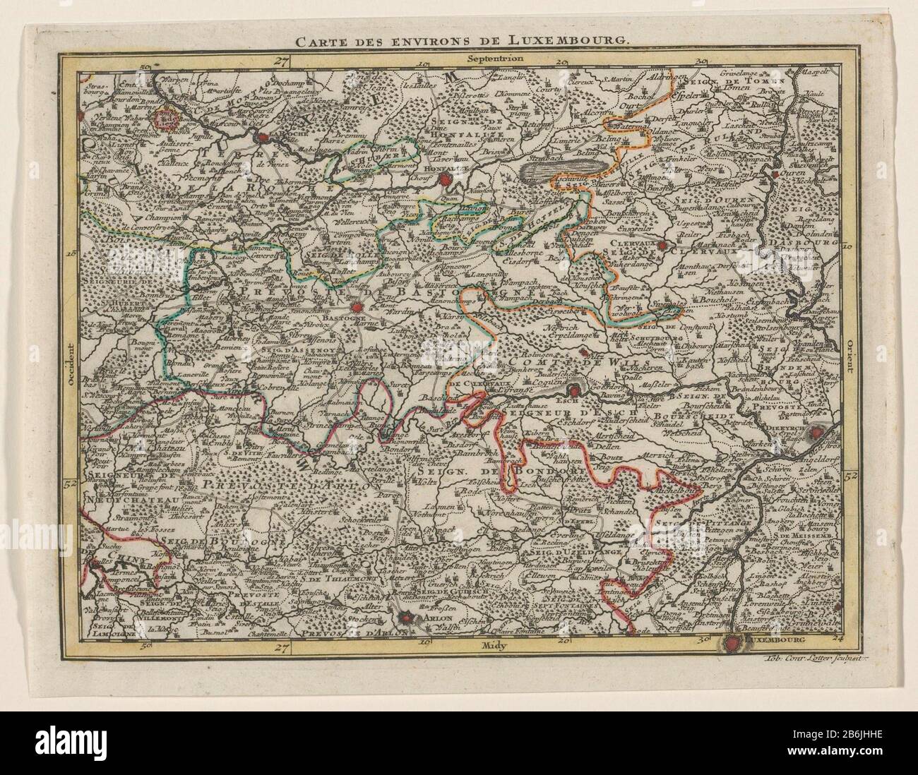 Seutter map hi-res stock photography and images - Alamy