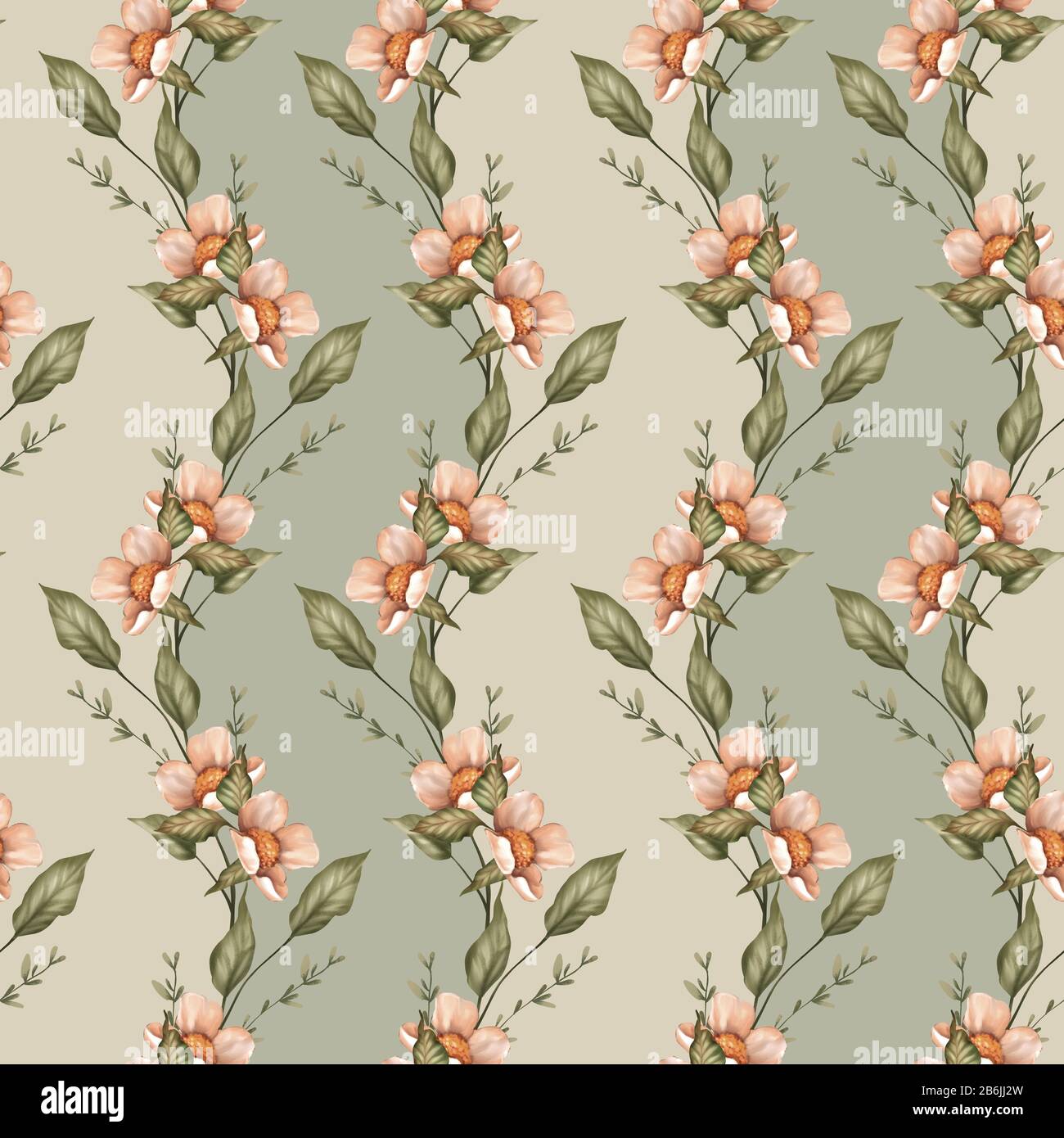 Striped floral hi-res stock photography and images - Alamy