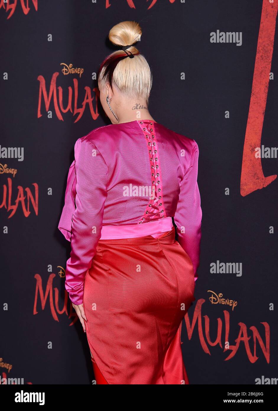 HOLLYWOOD, CA - MARCH 09: Christina Aguilera attends the premiere of ...