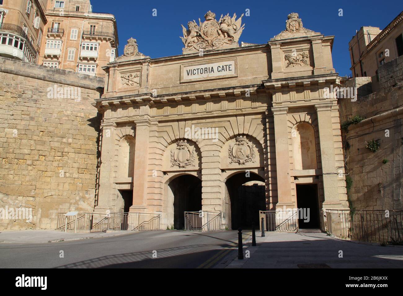Victoria gate in valletta malta hi-res stock photography and images - Alamy