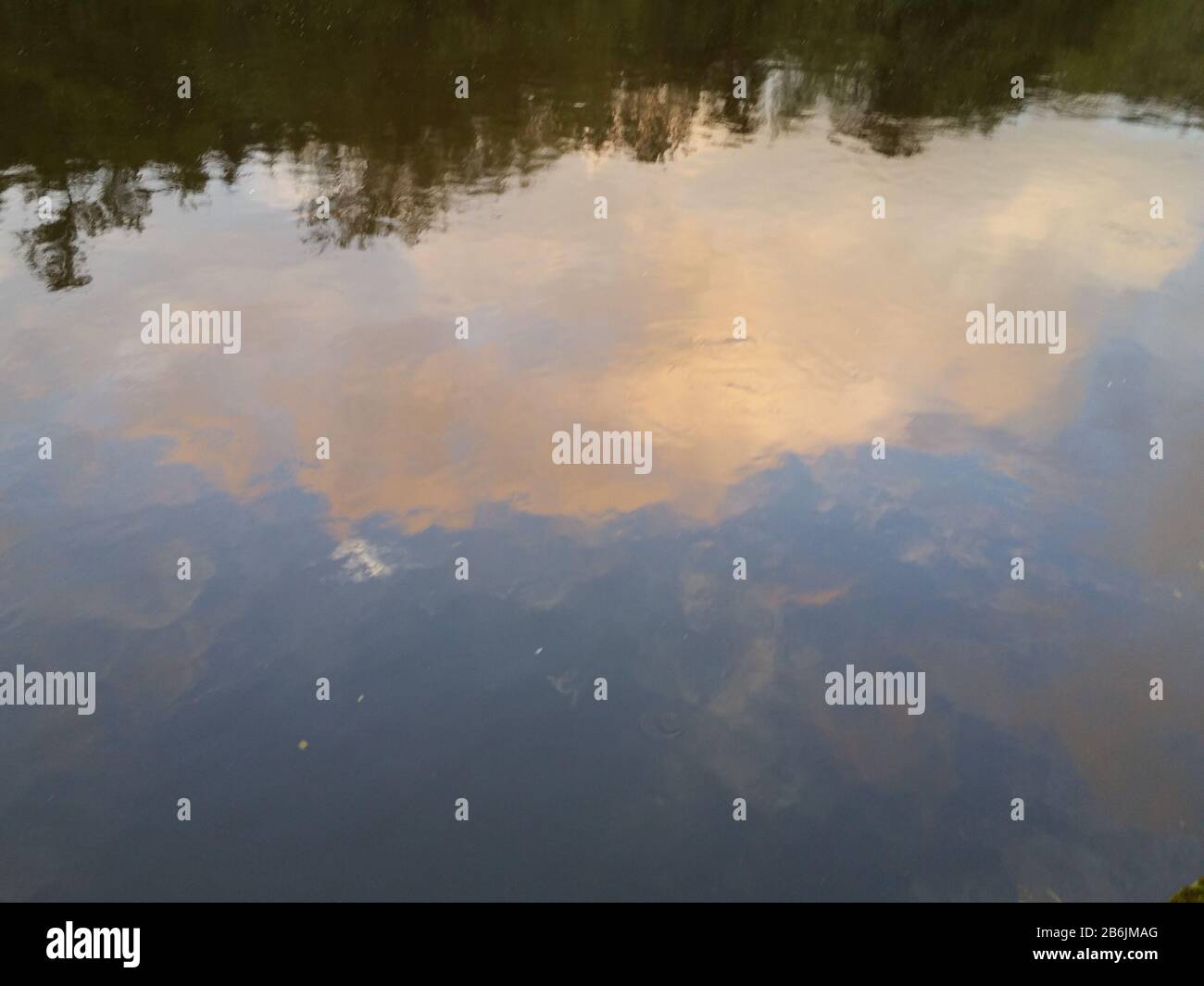 Reflections, River Wye Stock Photo - Alamy