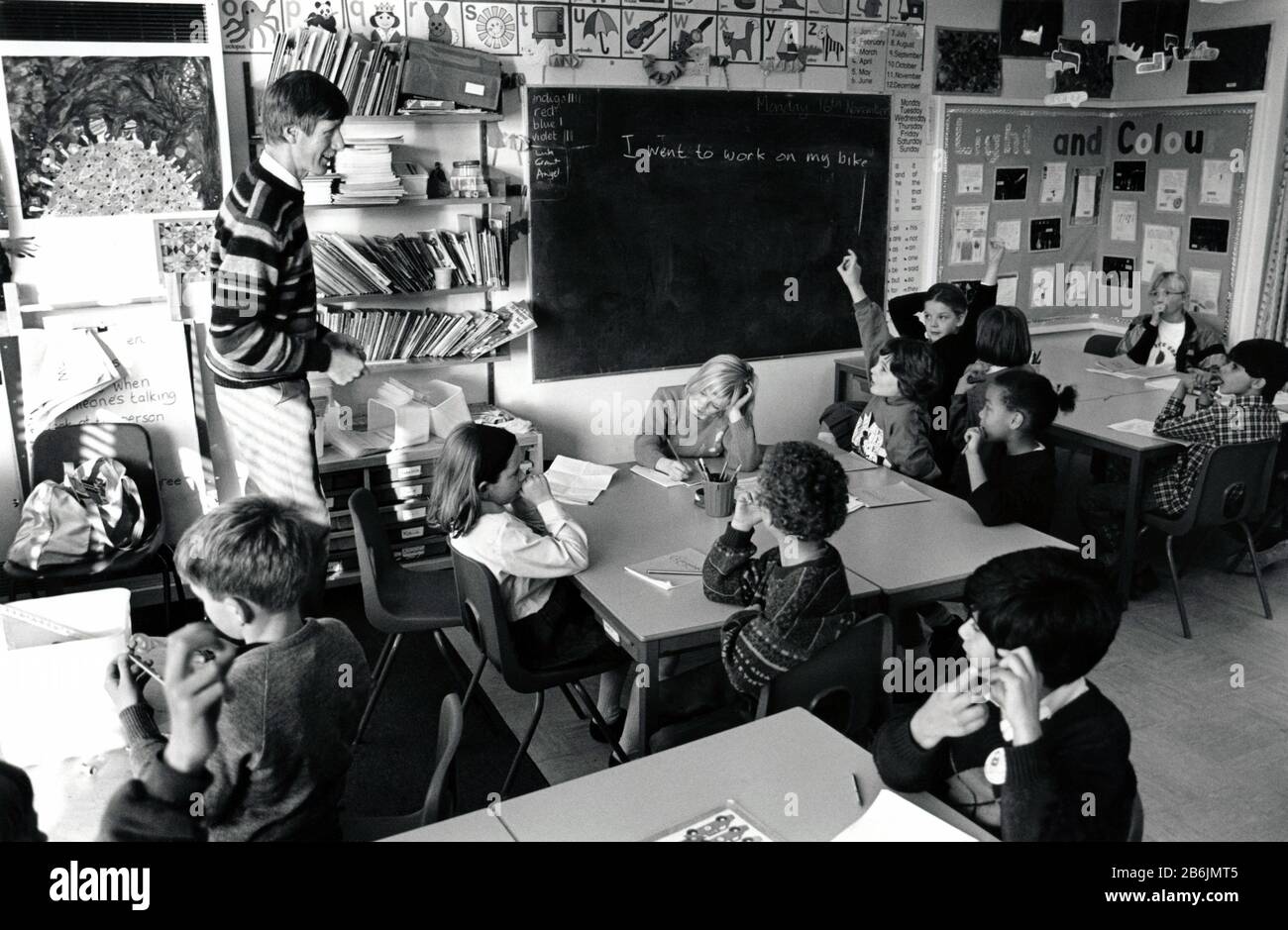 1990s classroom hi-res stock photography and images - Alamy