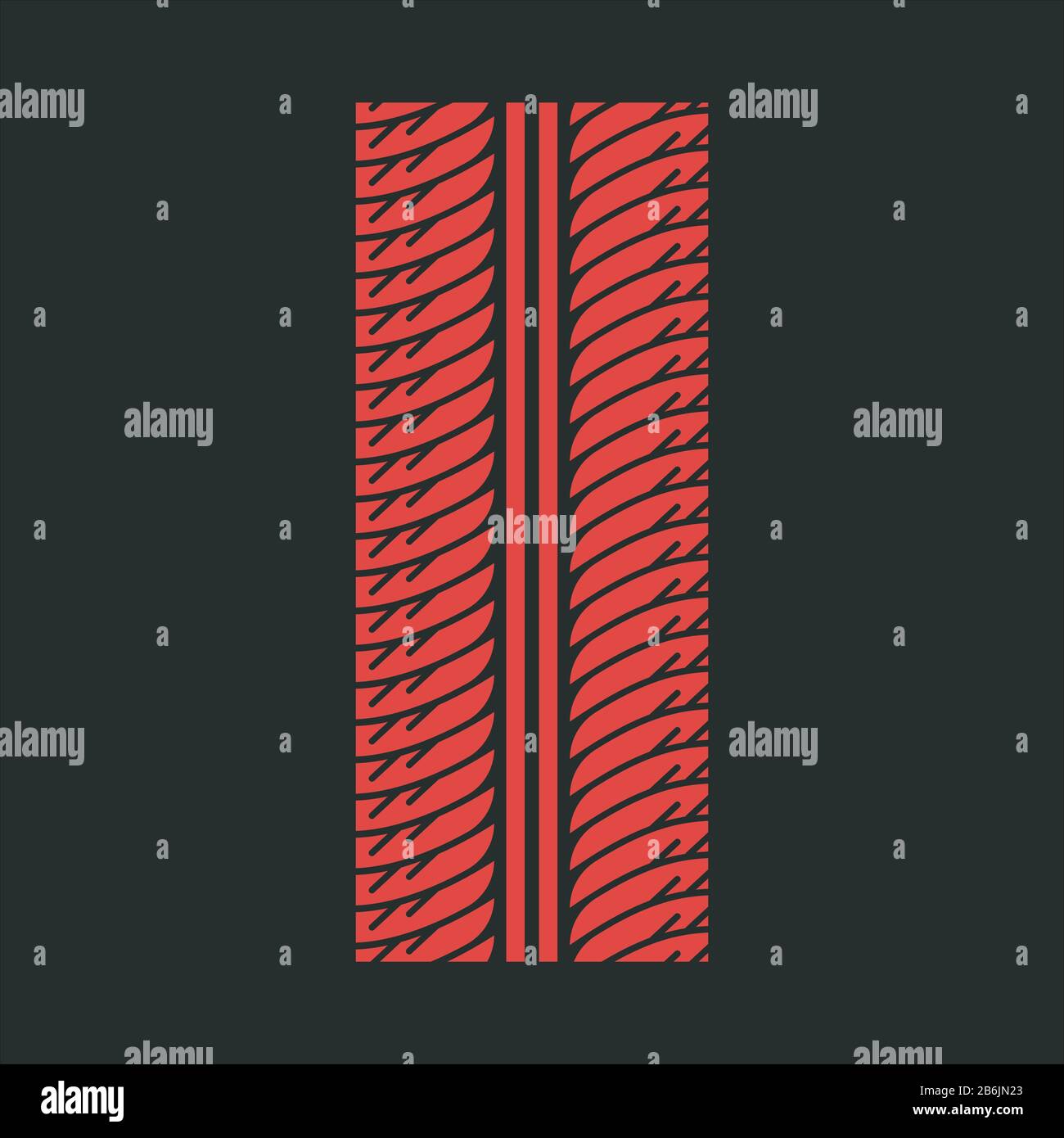 Thick groove Stock Vector Images - Alamy