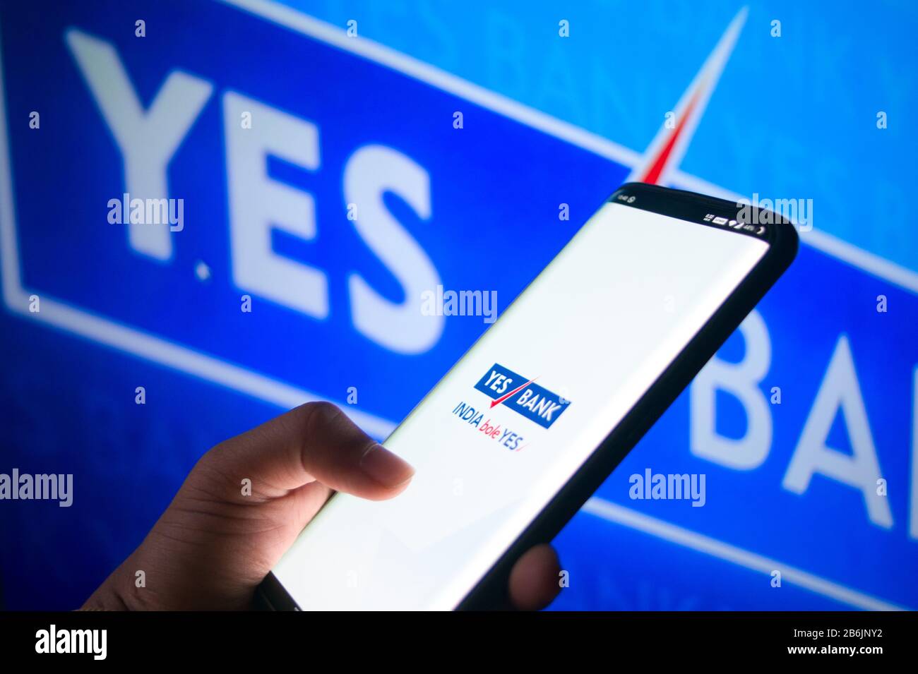 Yes bank logo hi-res stock photography and images - Alamy