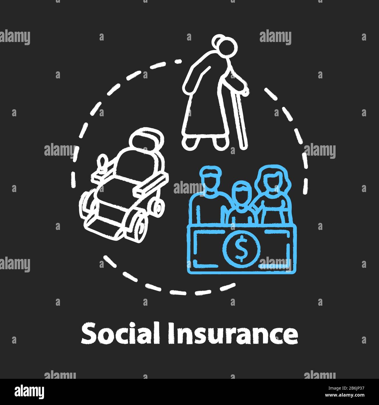 Elderly policy Stock Vector Images - Alamy