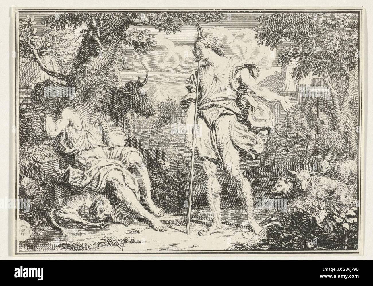 Dialogue between the shepherds Tityrus and Meliboeus Performances from ...