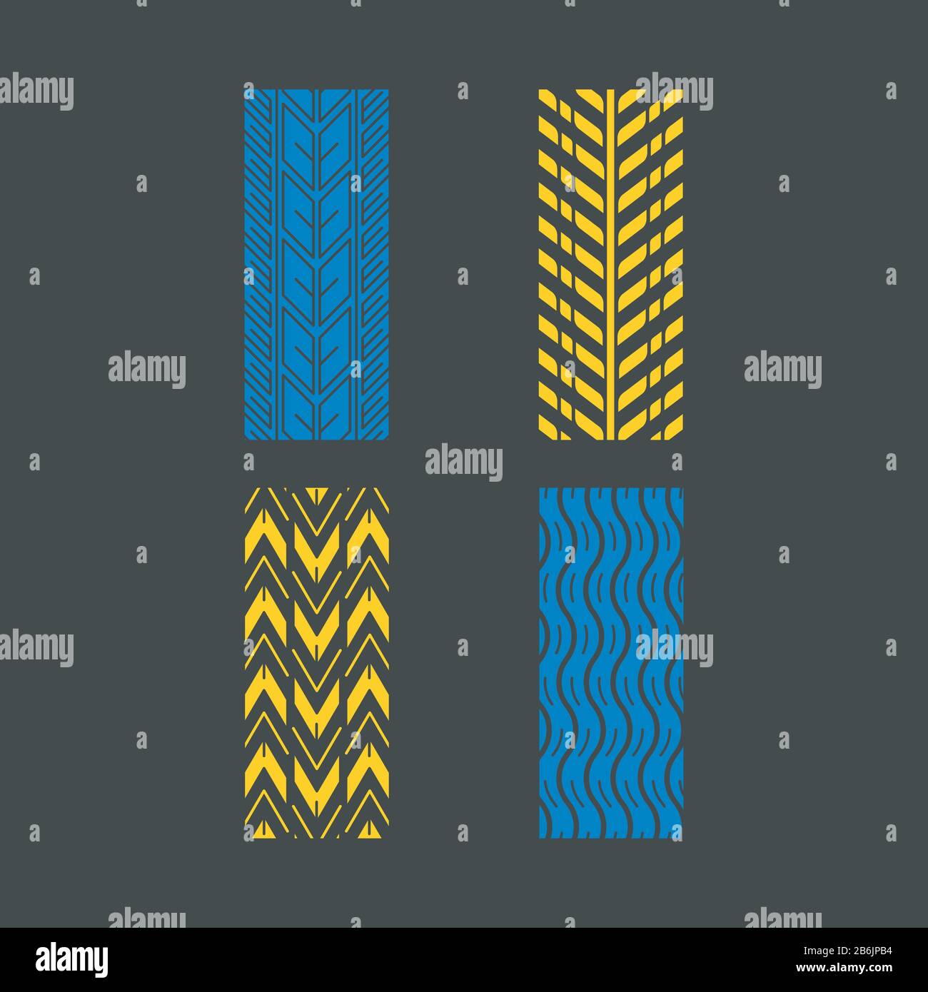 Seamless track patterns hi-res stock photography and images - Alamy