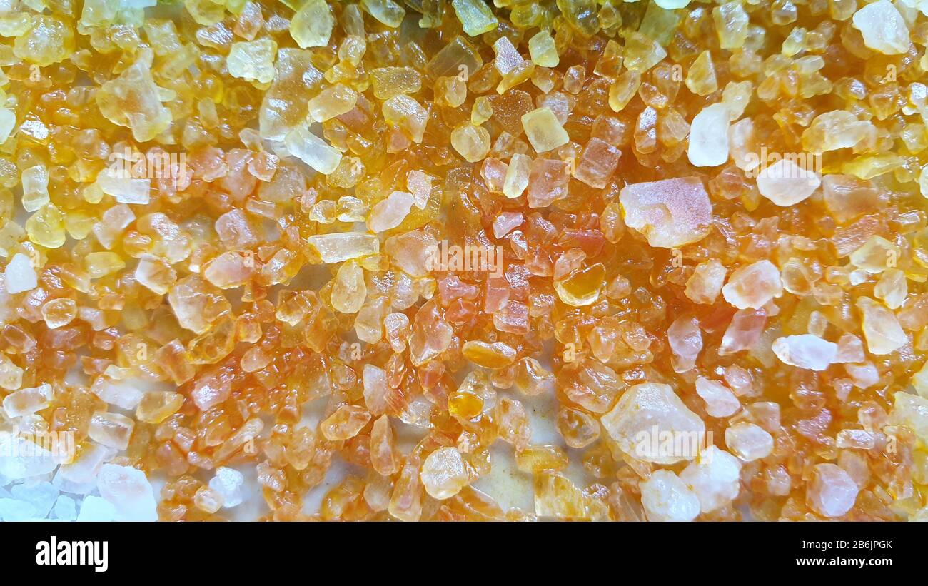 Colour salt granules Stock Photo - Alamy