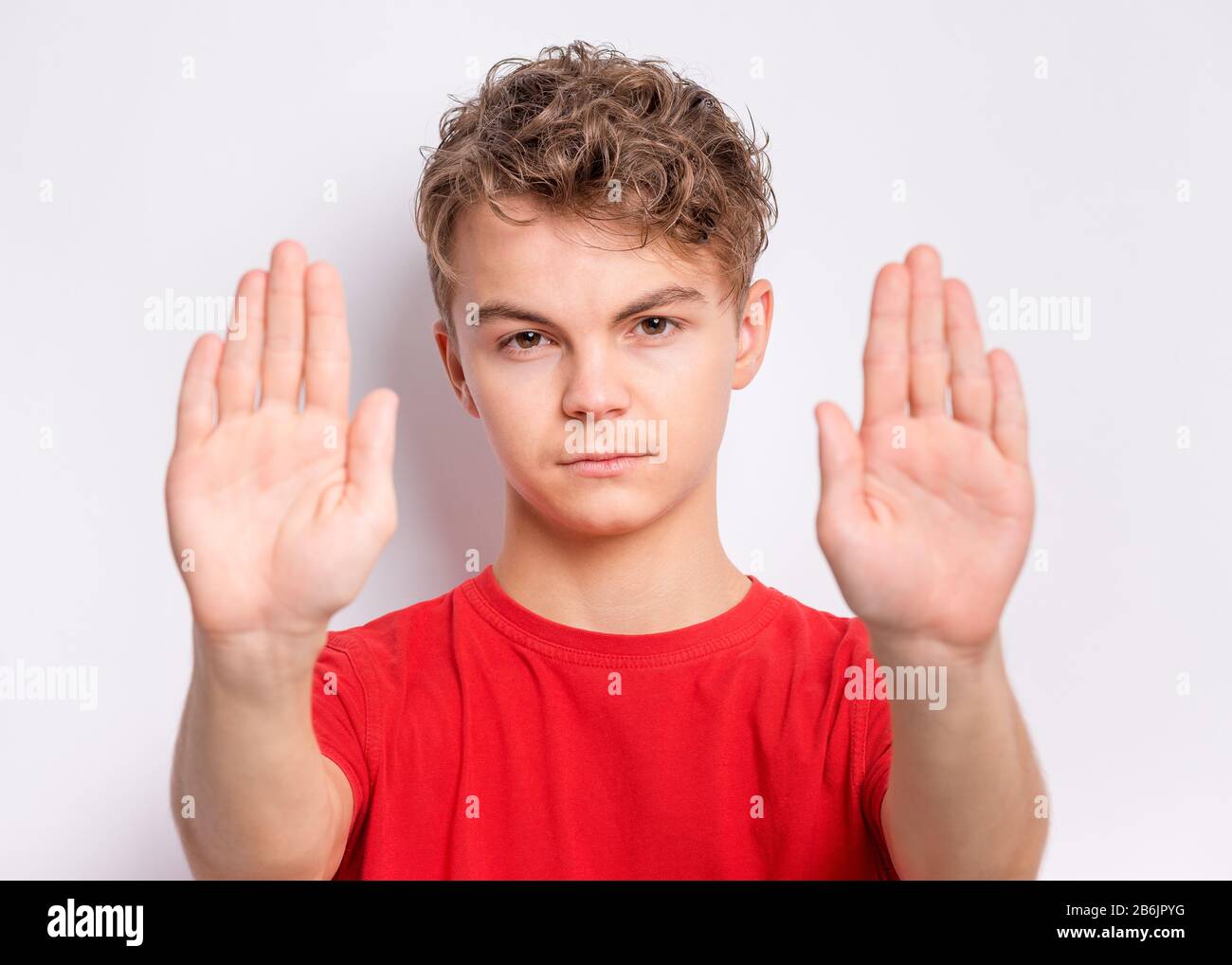 Confident hand hi-res stock photography and images - Alamy