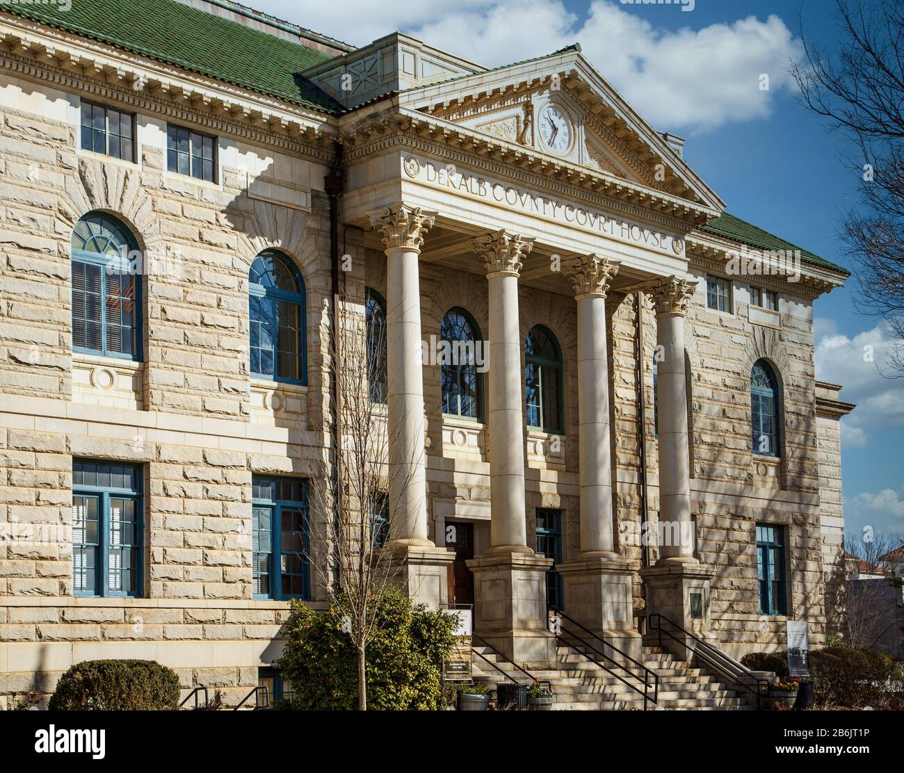 Old Dekalb County Courthouse Stock Photo - Alamy